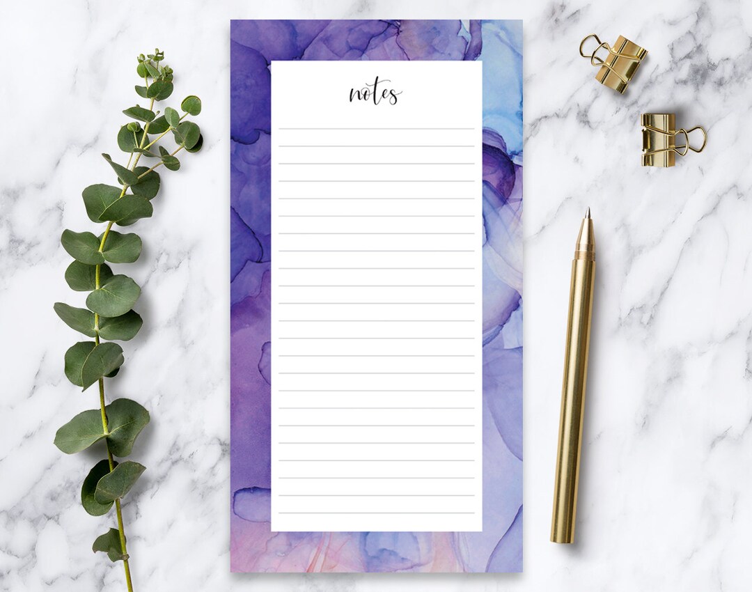 Lined Notepad to Do Notepad Tear off Notepad to Do List Notepad 60 Tear ...