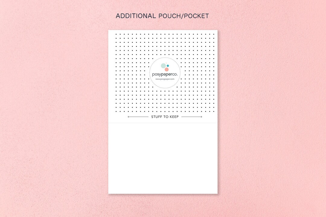 ADDITIONAL POCKET/POUCH for 6x9 Planners - Etsy