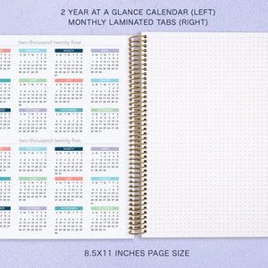 8.5x11 STUDENT PLANNER 2025-2026 Calendar | Personalized Weekly Student ...