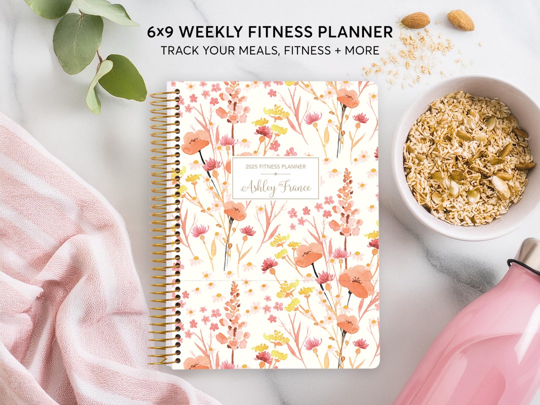 2026 Fitness Planner Book, Personalized Weekly Fitness Journal, Meal ...