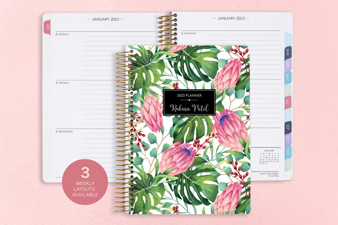 Personalized Planner 2024 6x9 Weekly Planner 2023-2024 - Etsy