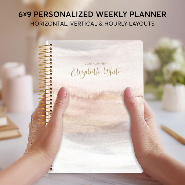 Personalized Planner - Etsy