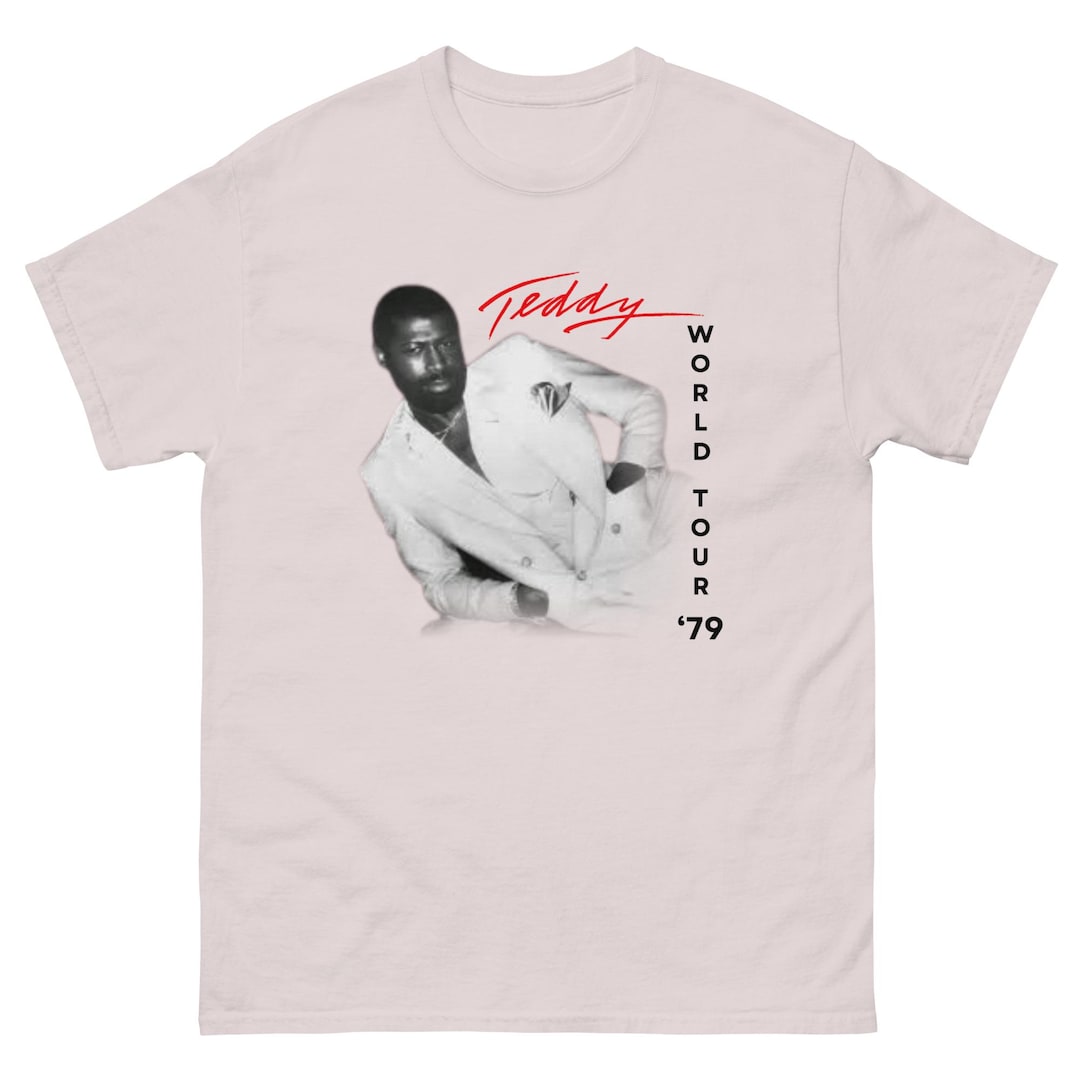 Retro Teddy Pendergrass ‘79 World Tour Unisex Tee - Embrace Timeless ...