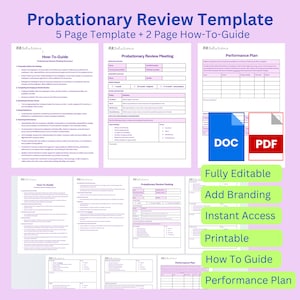 Employee Performance Review | 90-day Probationary Assessment | Employee ...