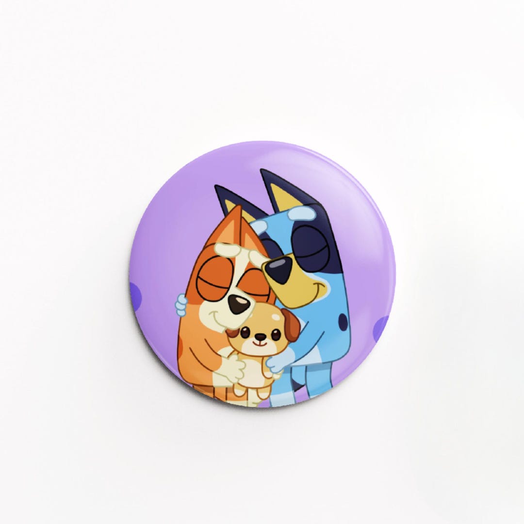 Bluey Bluey & Bingo Hug 58mm 2.25 In / Bluey / Gift / Family / Kids ...