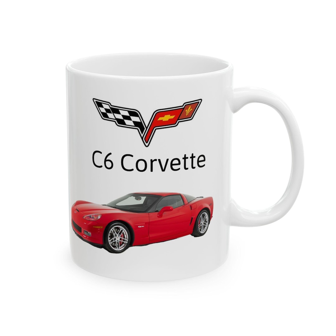 C6 Corvette Mug, (11oz, 15oz) - Etsy