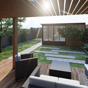 Garden Designs, Garden 3D Rendering, 3D Architectural Rendering ...