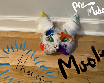 Spider Web Therian Mask - Etsy