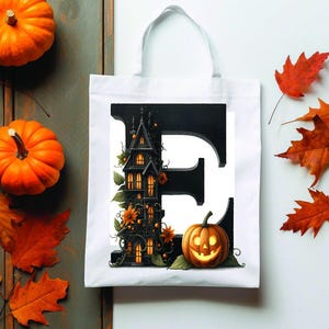 Haunted Alphabet Clipart, Haunted House Alphabet, Printable, Png ...