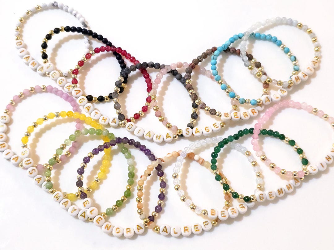 Handcrafted Friendship Bracelets Custom Beaded Designs for Every Crew ...
