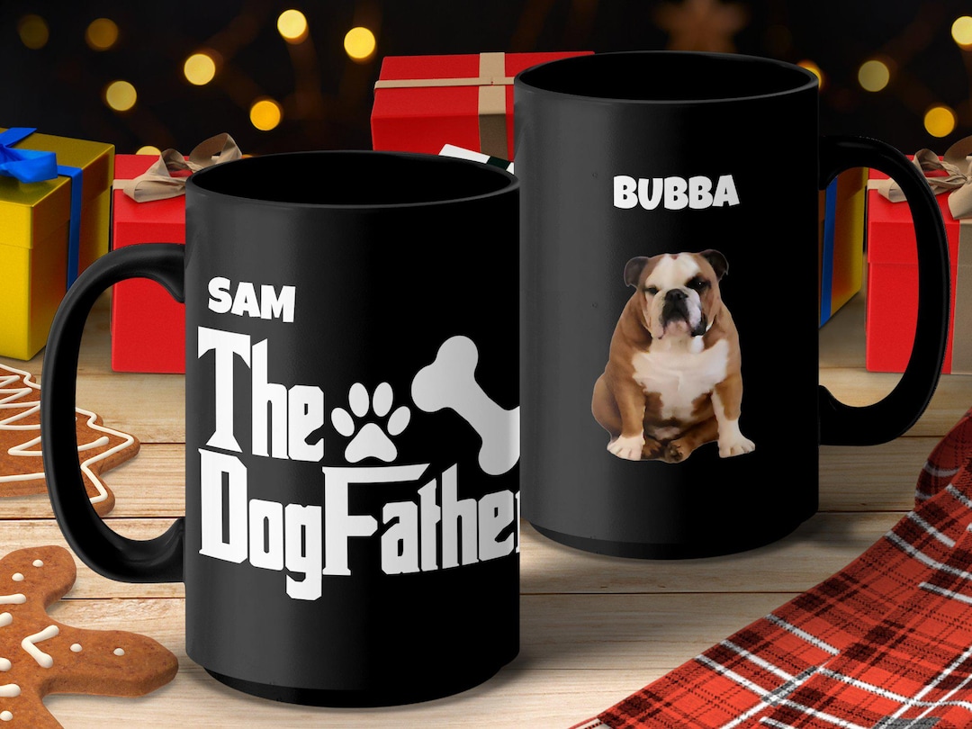 Personalized Dog Dad Coffee Mug: Custom Pet Lover Gift - Etsy