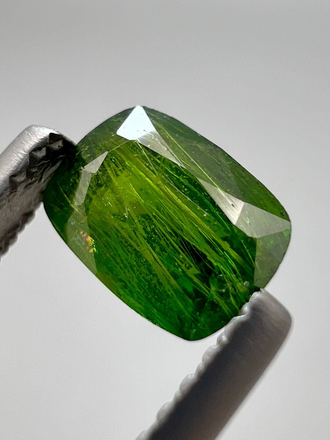 1.15 Crt Natural Rare Demantoid Green Garnet Rare Gemstone - Etsy