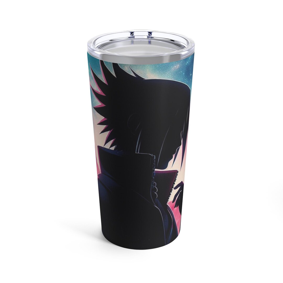 Tumbler Sasuke Cup, Naruto Anime - Etsy