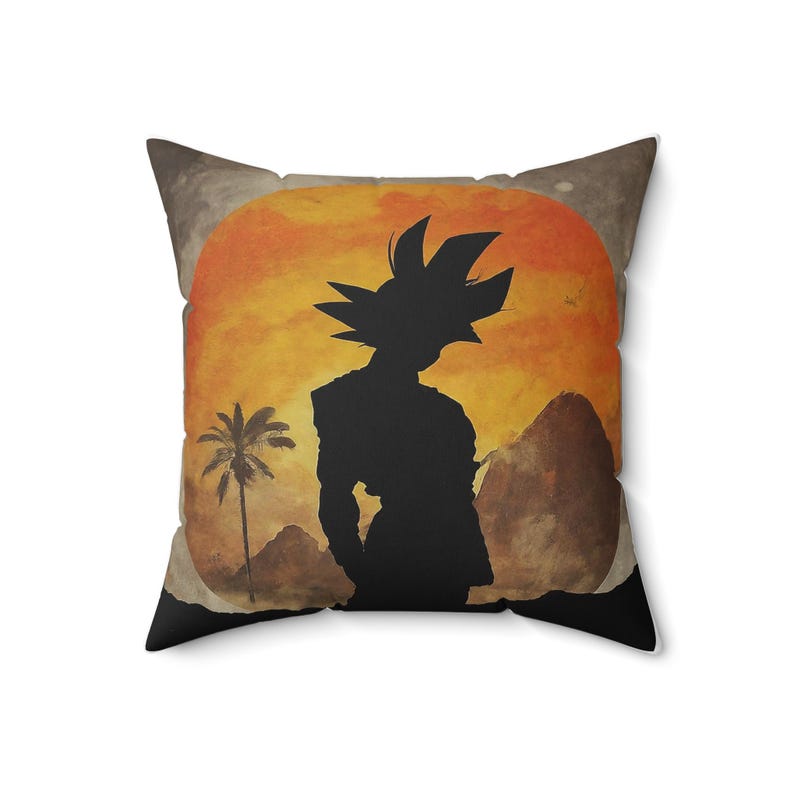 Square Pillow Goku - Etsy