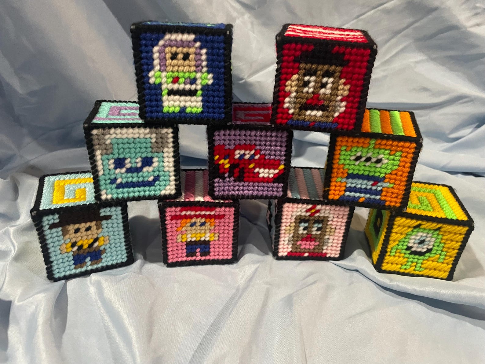 Pixar Baby Blocks - Etsy