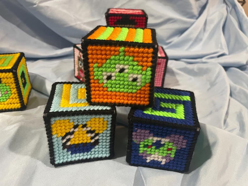 Pixar Baby Blocks - Etsy