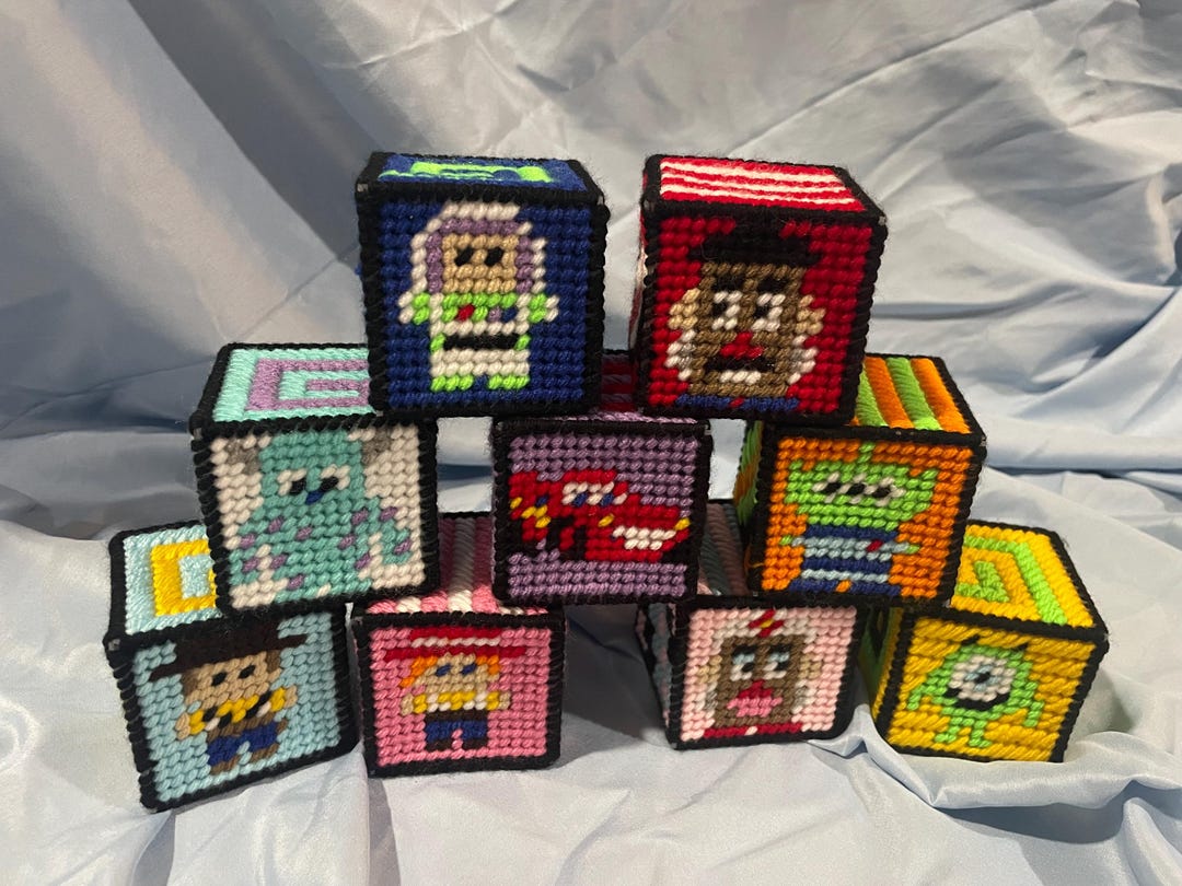 Pixar Baby Blocks - Etsy