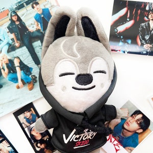 SKZOO Stray Kids Plush Toy - Wolf Chan Kpop Plush, Stray Kids Fun ...