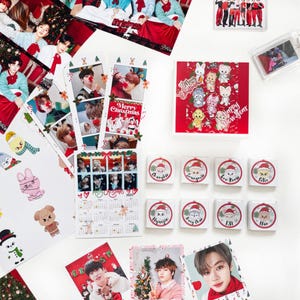 Skzoo Christmas Gift Box Stray Kids Plush Toy Mystery Box With Stray ...