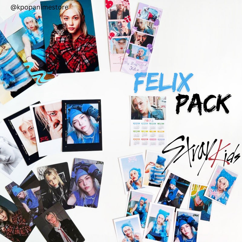 Stray Kids Official Felix Photocards - Etsy
