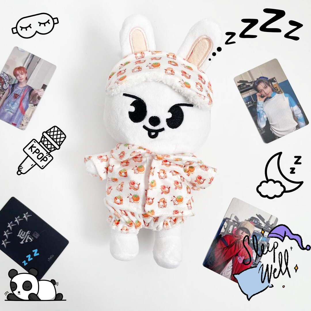 Skzoo Plush Toy Pajama Set: Stray Kids Fan Gift - Etsy