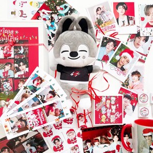 Skzoo Christmas Gift Box Stray Kids Plush Toy Mystery Box With Stray ...