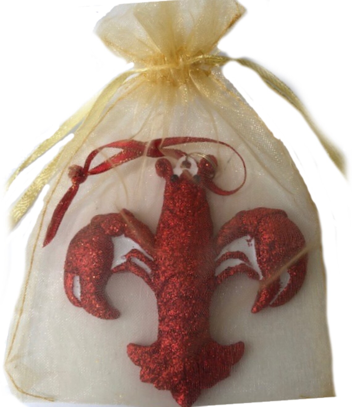 New Orleans Christmas Ornament Crawfish Crayfish Fleur De - Etsy