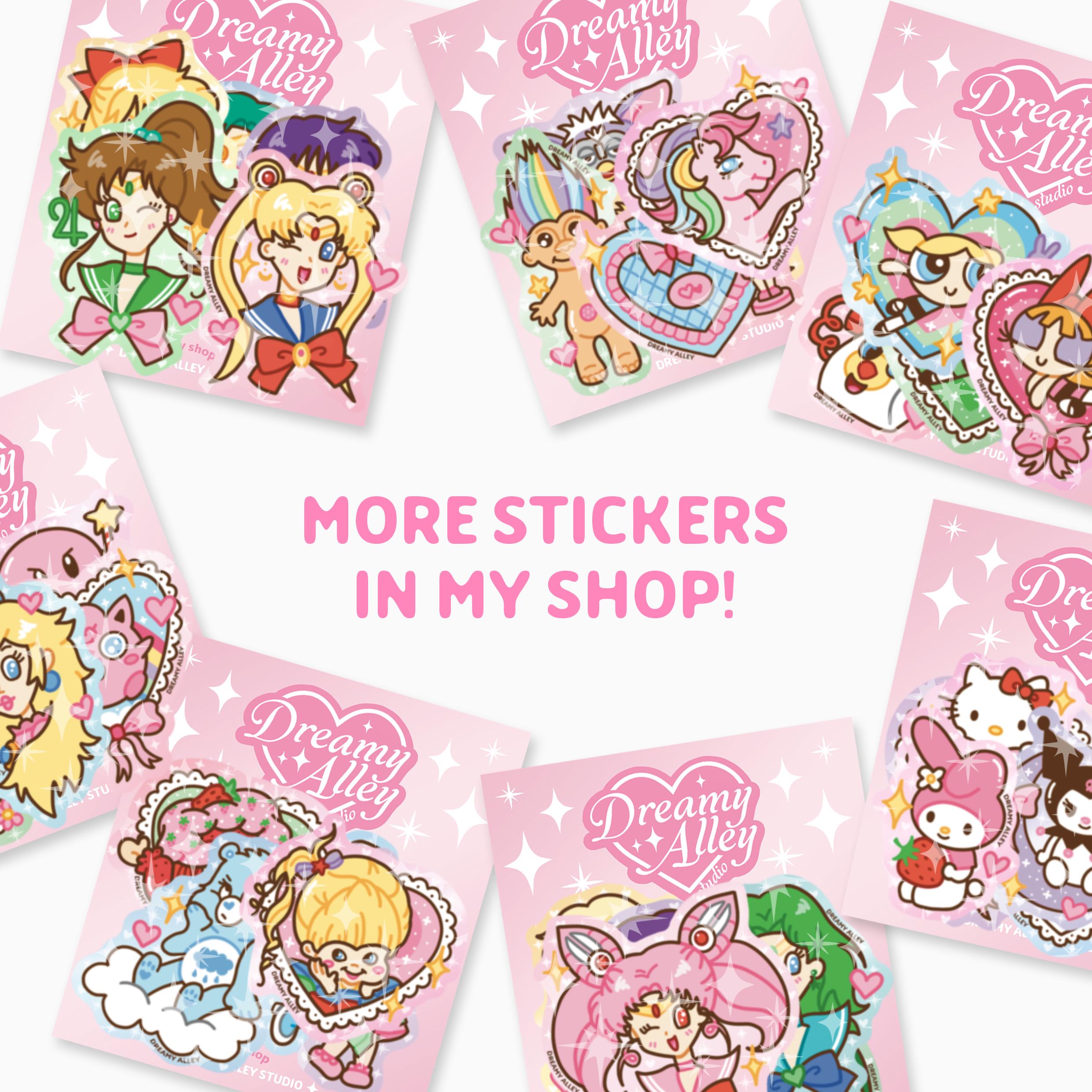 Sonic and Amy · Sticker · Cute & Kawaii Stationery · Aesthetic Stickers ...