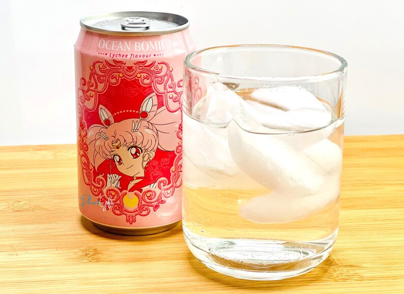 Ocean Bomb Sparkling Water Sailor Moon Soda Gift Box Anime Collectible ...