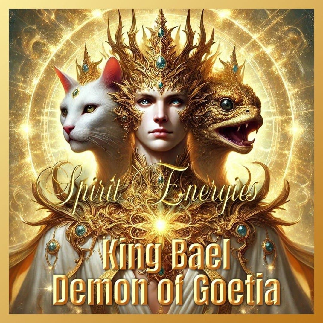 King Bael Binding & Pact - Spirit Companion Binding - Angel, Demon ...