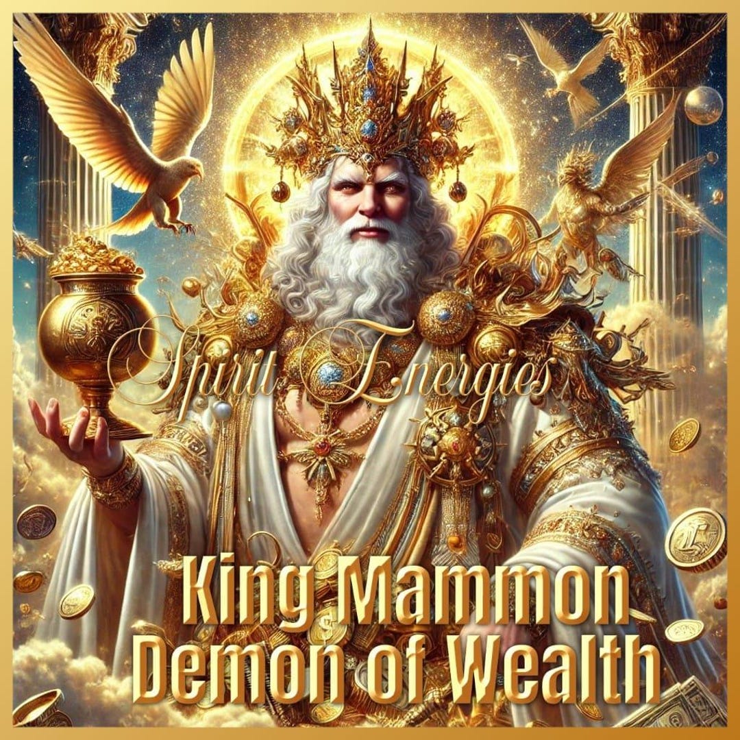 King Mammon Direct Portal Binding & Pact - Spirit Companion Binding ...