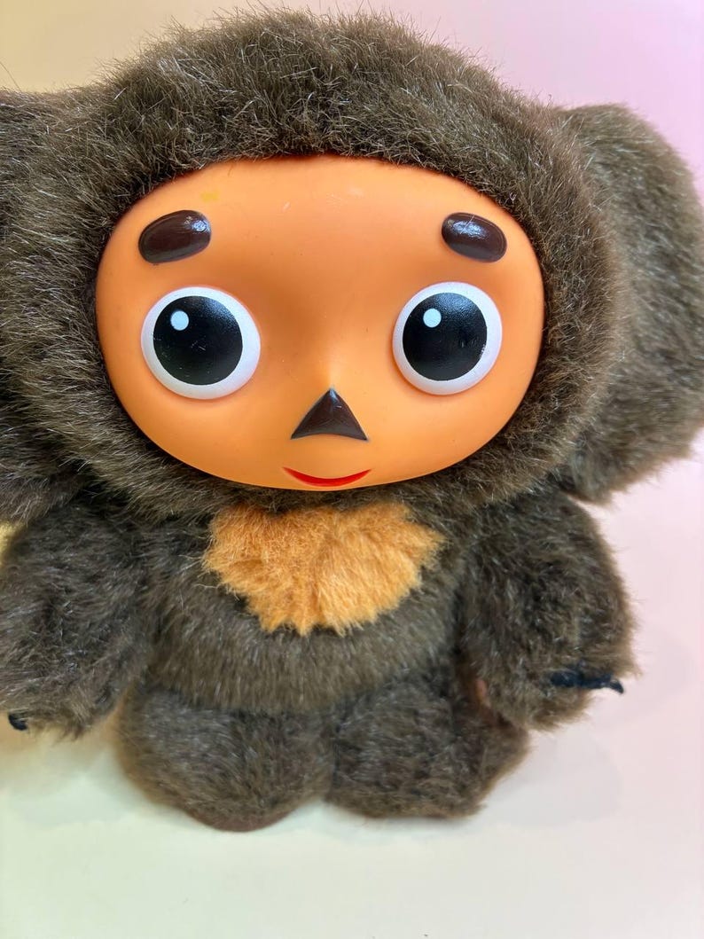 Vintage Cheburashka Plush | Che Guevara Outfit, Soviet Union Toy - Etsy