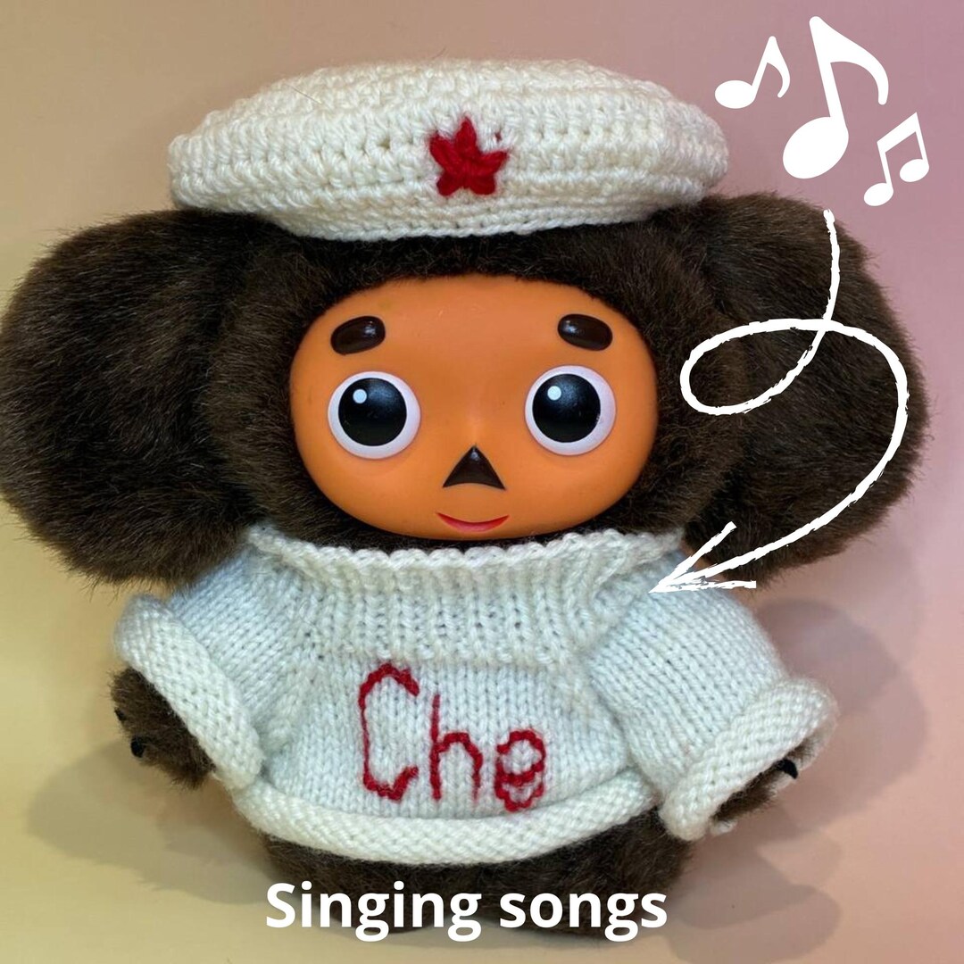 Cheburashka Plush Nostalgic Russian Gift | Cheburashka Toy Soviet Union ...