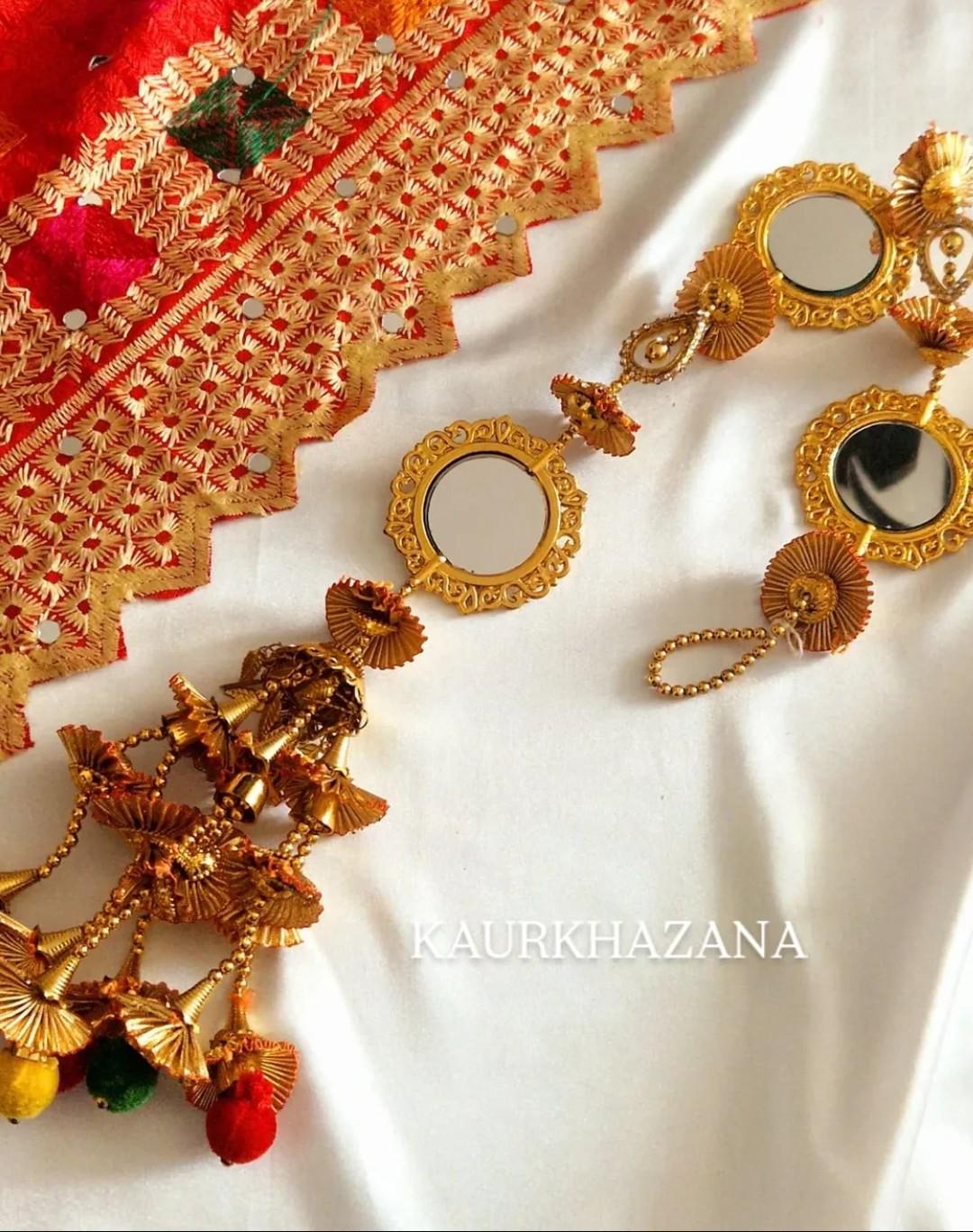 Punjabi Paranda/ Hair Accessories for Jaggo Event - Etsy