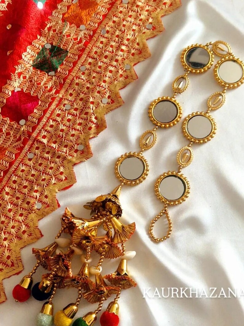 Punjabi Paranda/ Hair Accessories for Jaggo Event - Etsy