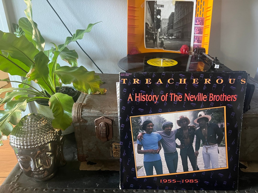 Vintage 1986 Treacherous: A History of the Neville Brothers (1955-1985 ...