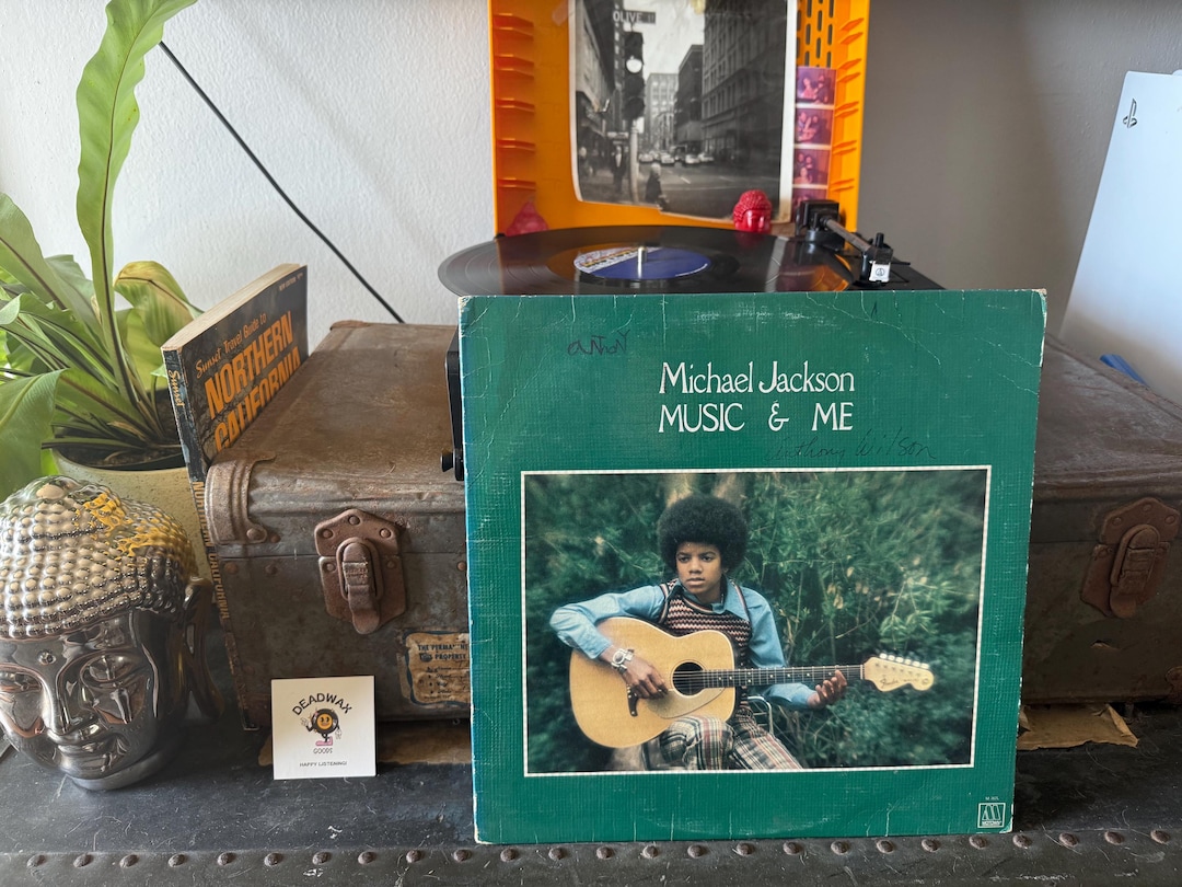 Vintage 1973 Michael Jackson - Music & Me Vinyl Record Album - Etsy