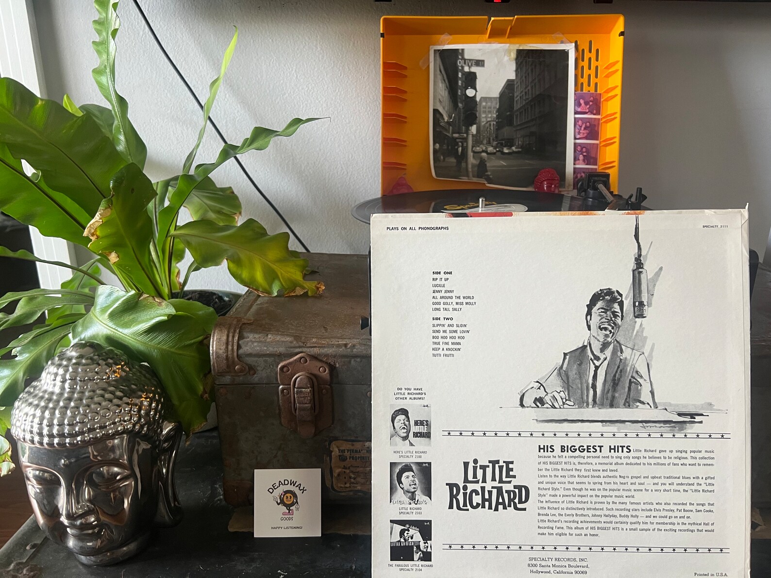 Vintage Little Richard - His Biggest Hits Vinyl Record Album - Etsy