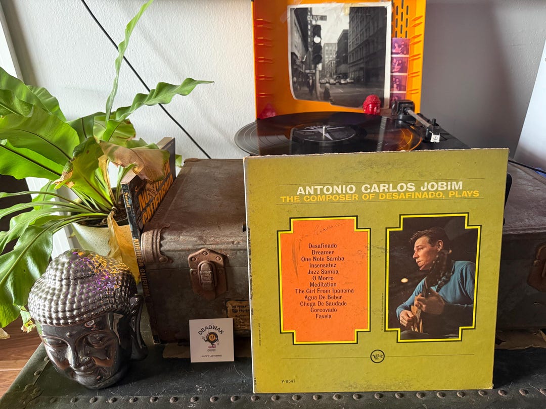 Vintage 1963 Antonio Carlos Jobim - Composer of Desfinado Vinyl Record ...