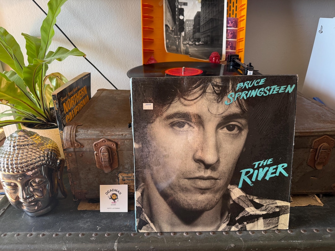 Vintage 1980 Bruce Springsteen - the River Vinyl Record Album Set - Etsy