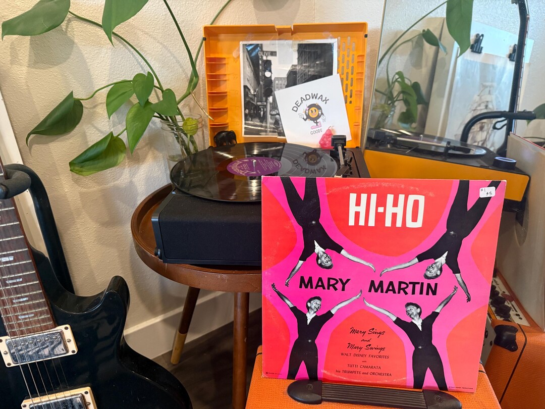 Vintage 1960 Hi-ho - Mary Martin Sings Disney Favorites Vinyl Record ...