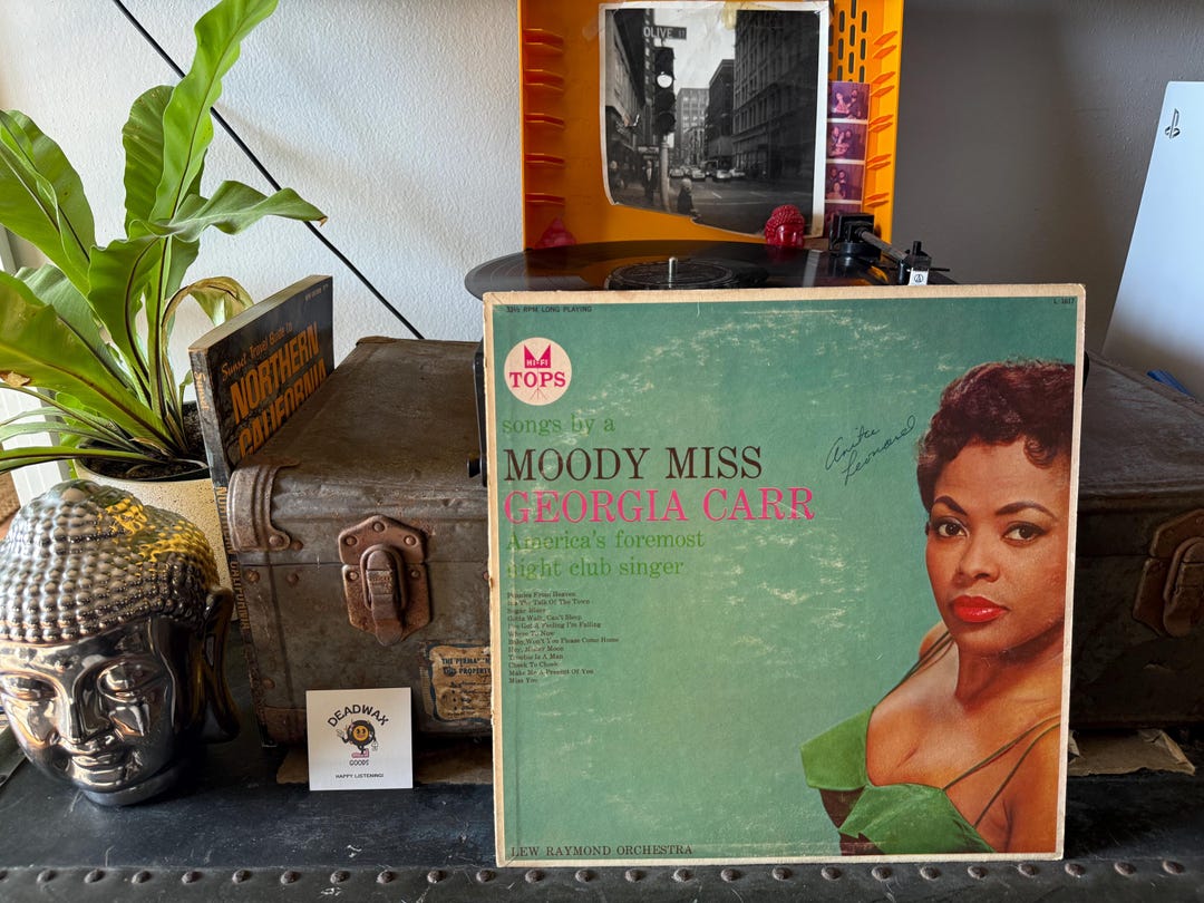 Vintage 1958 Songs by A Moody Miss Georgia Carr: America’s Foremost ...