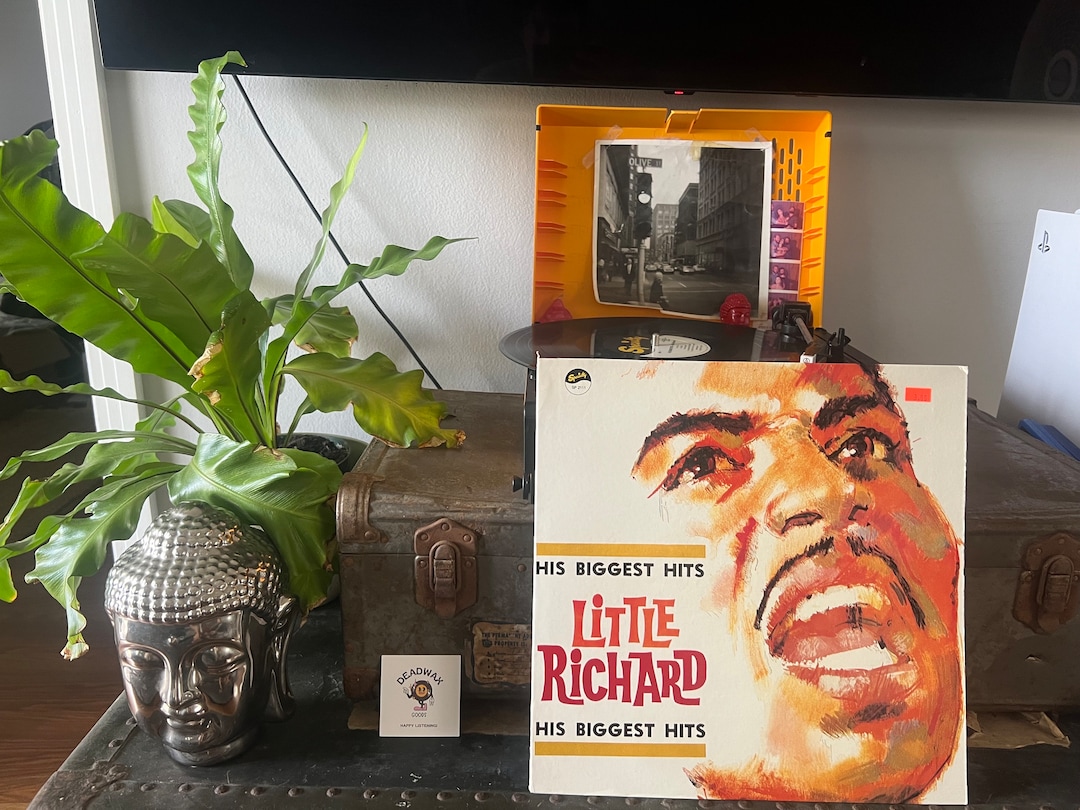 Vintage Little Richard - His Biggest Hits Vinyl Record Album - Etsy