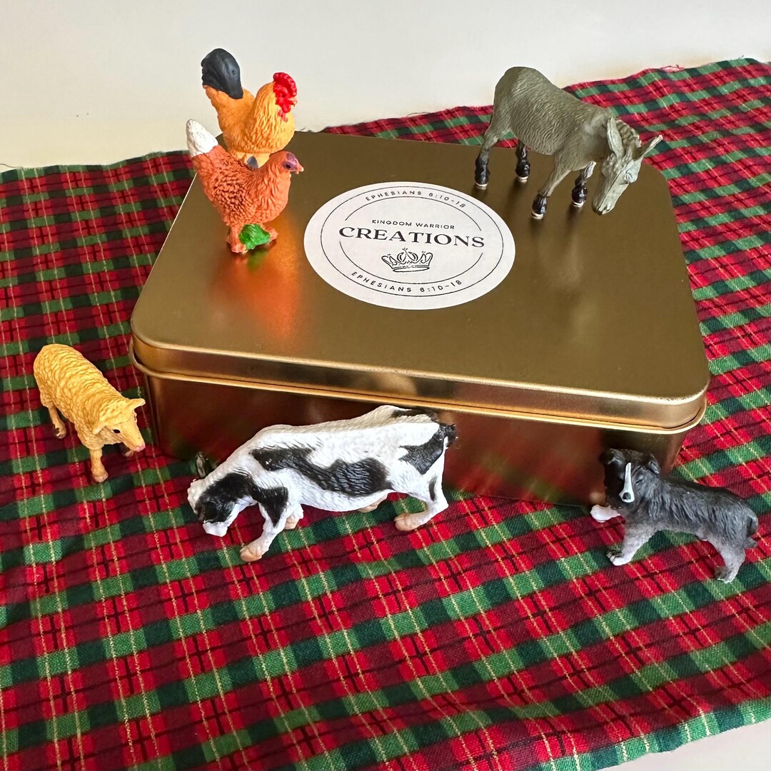 Small Farm Animal Magnets, Travel Toys - Etsy