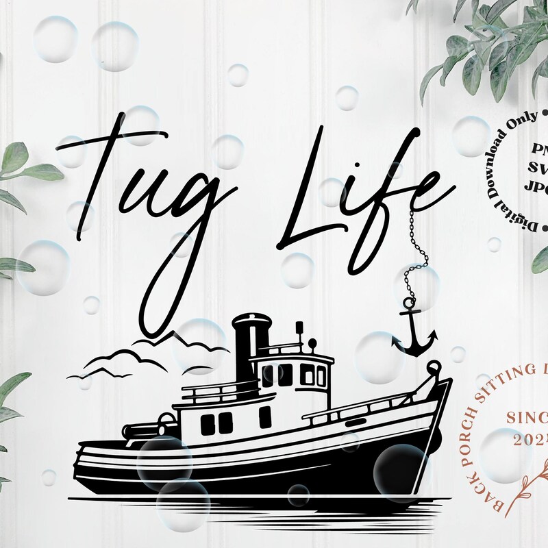 Tug Boat - Etsy
