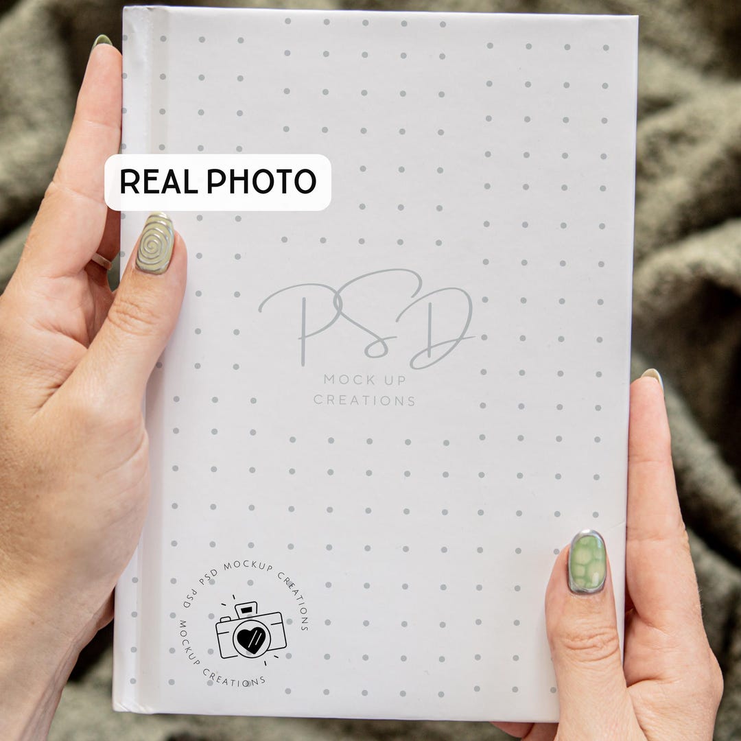 Hardcover Journal Mockup Printify Hardcover Journal Mockup Real Photo ...