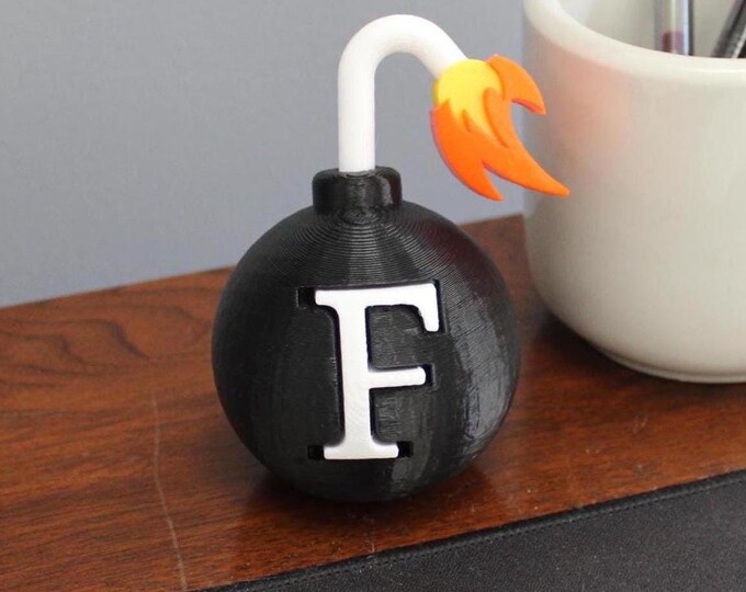 F Bomb Paper Weight - Etsy