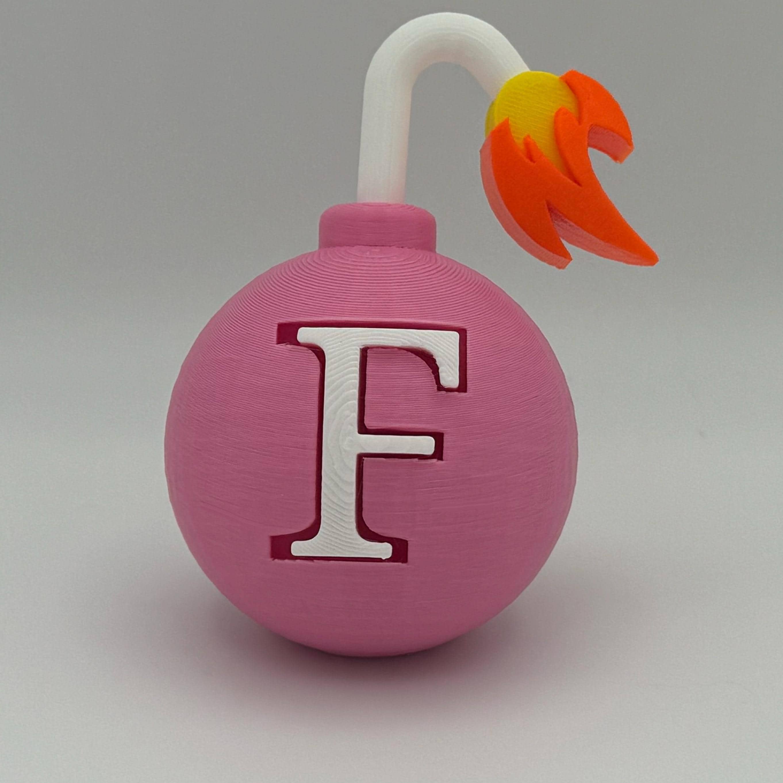 F BOMB Desk Fidget Toy Office Decoration Novelty Gag Gift F-bomb Joke ...