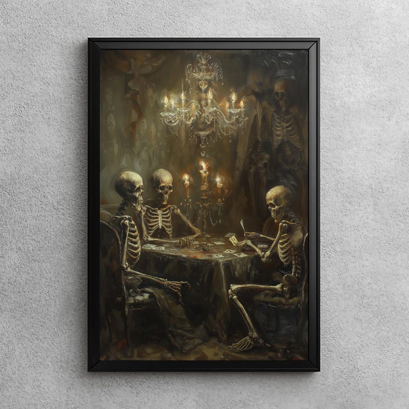 Skeleton Wall Art - Etsy