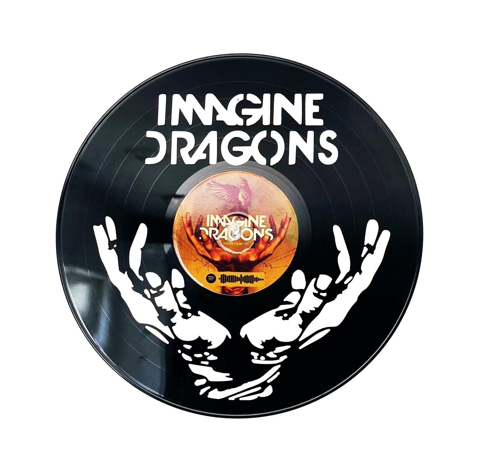 Imagine Dragons Vinyl Record Art: Repurposed Music Decor - Etsy